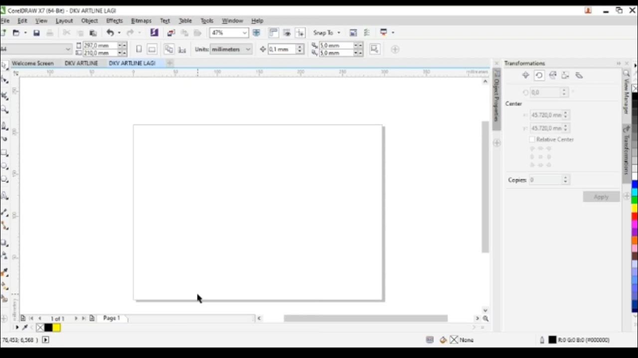 TUTORIAL MEMBUAT ARTLINE MUDAH DENGAN TRACING CORELDRAW! - YouTube