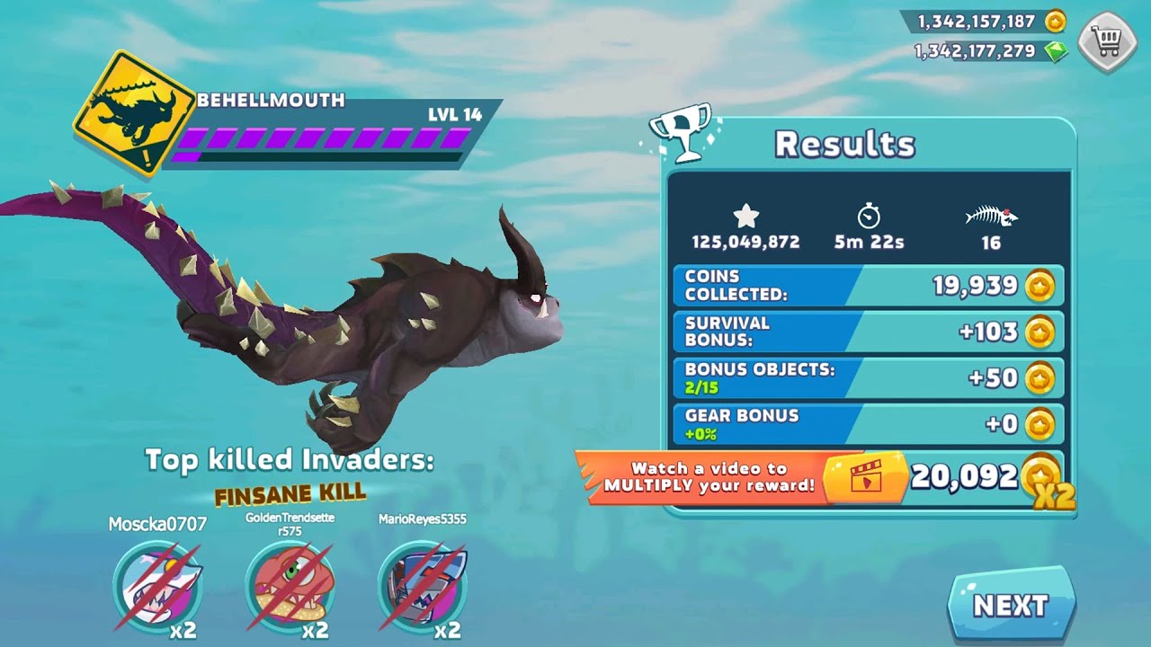 Hungry Shark Evolution – Behellmouth’s Fiery Frenzy 🦈 ...
