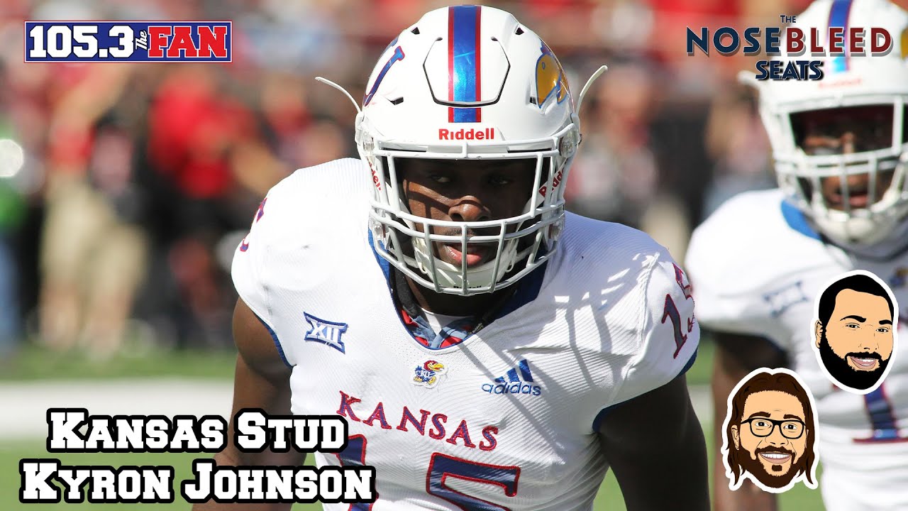 Kyron Johnson Talks NFL Draft Prep, KU Football Memories | Nosebleed ...