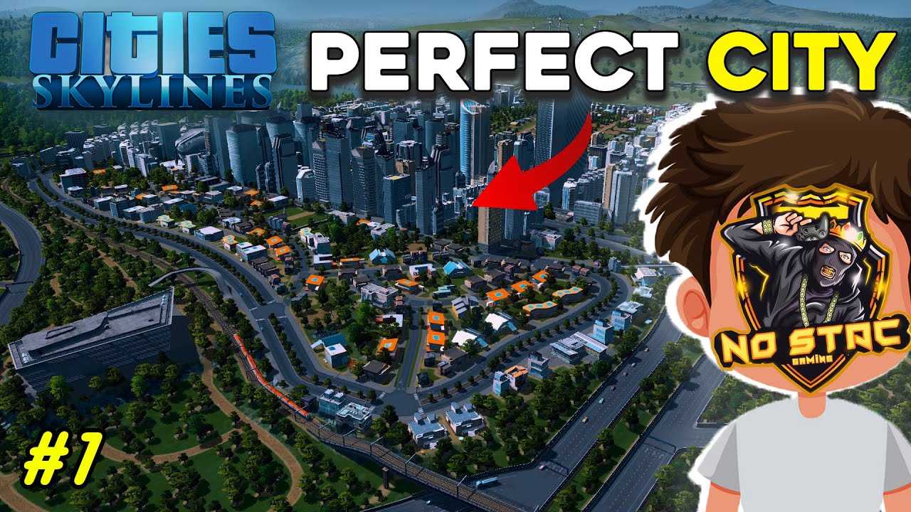 I BUILT A PERFECT CITY || I BECOME A GOD #citiesskylines #nostac - YouTube