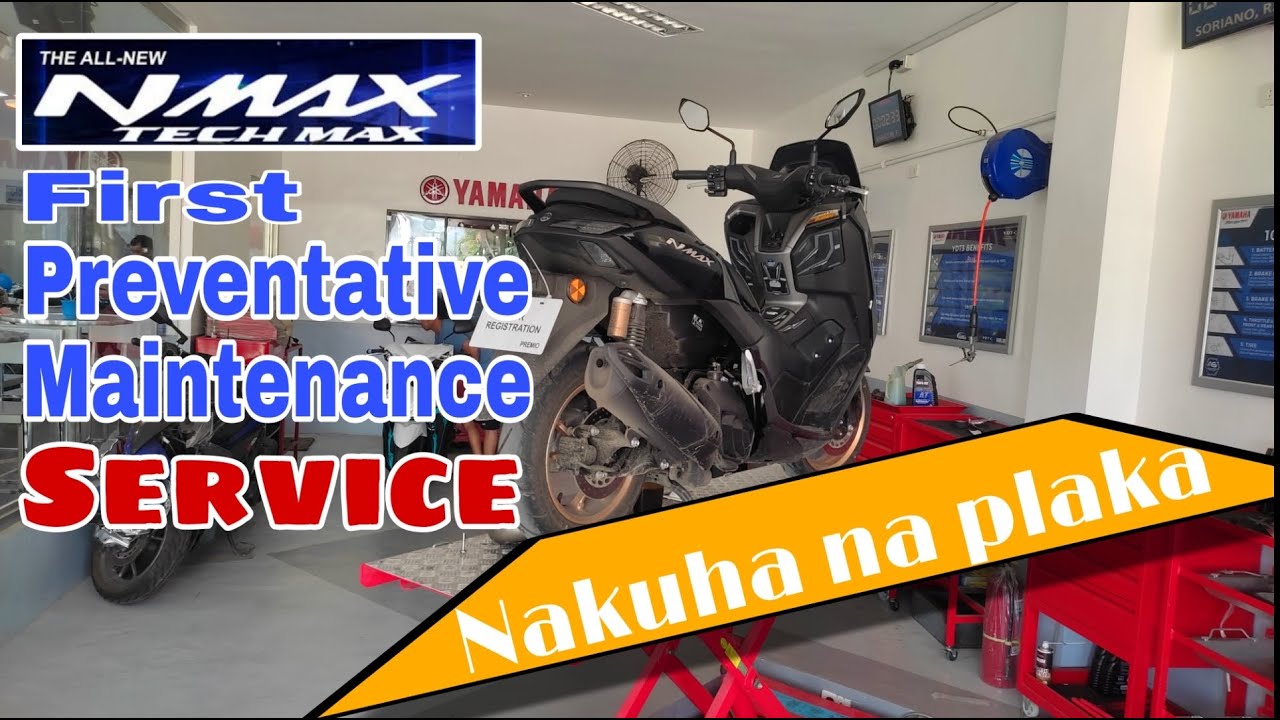 NMAX TechMax 155 1st Preventative Maintenance Service | Merun na Plaka ...