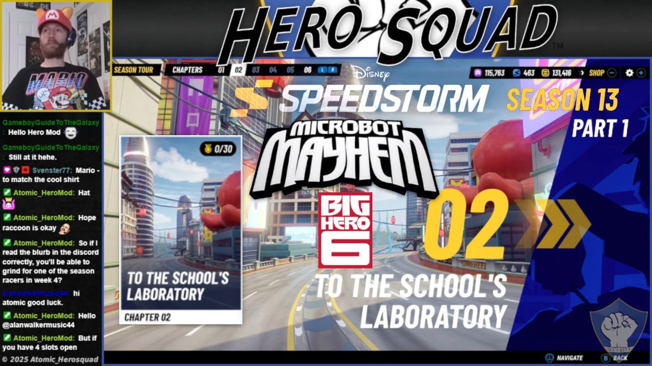 Disney Speedstorm: Season 13 Tour - Microbot Mayhem - Pt 1 - Chapter 02 ...