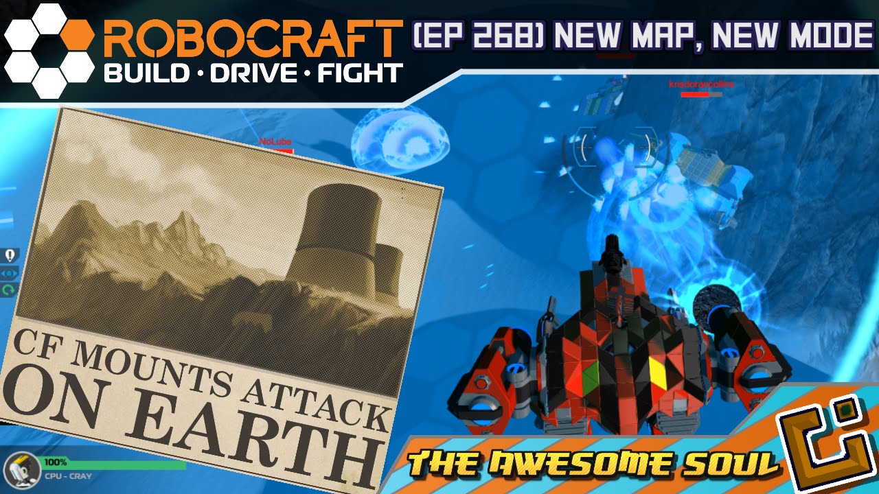 Robocraft (EP 268) New Map, New Mode - YouTube
