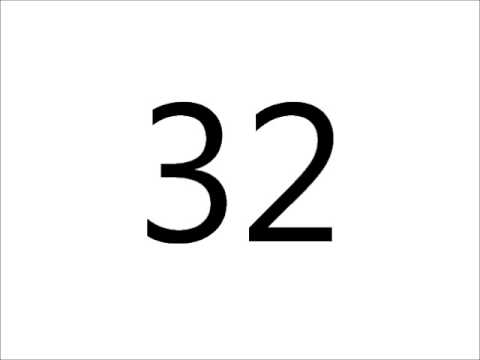 How to Pronounce 32 - YouTube