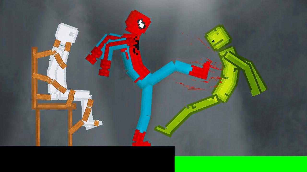 Spider-Man Saves People From Melon Playground Epic Battle in People ...