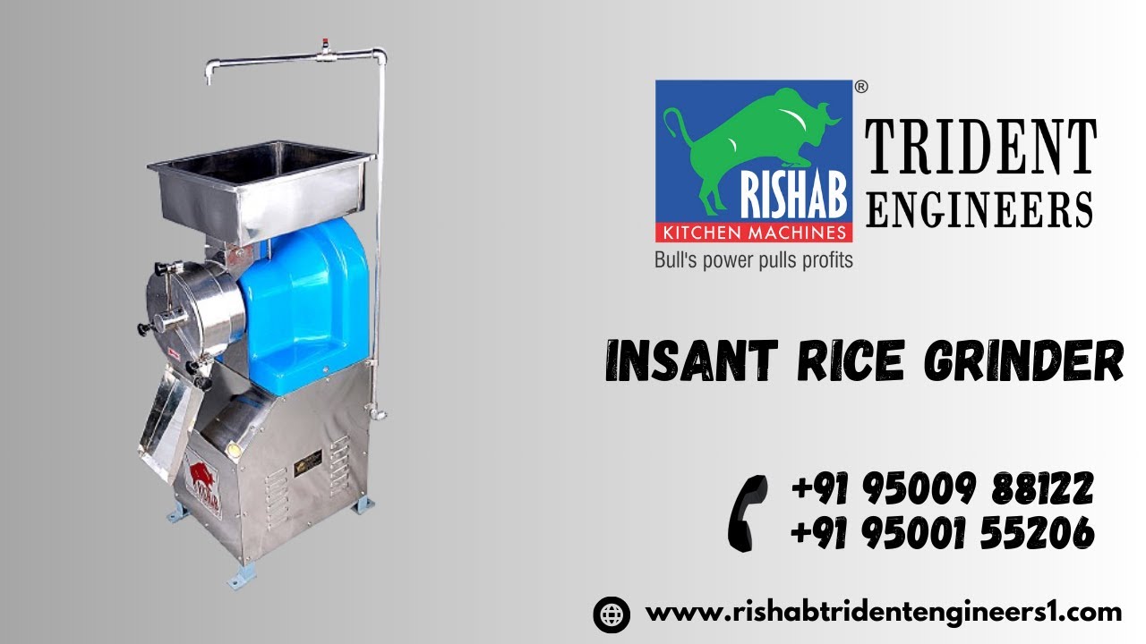 Instant Masala Grinder Manufacturer - Trident Engineers, Coimbatore. Contact No: 095009 88122 ...