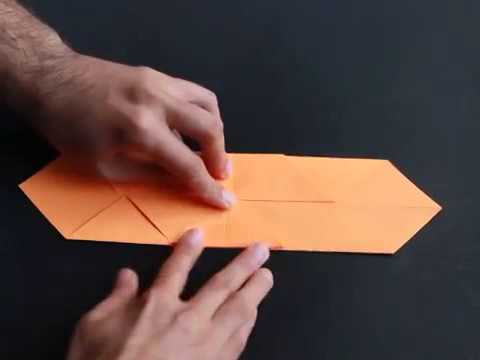 How to make a cool origami paper sword - YouTube