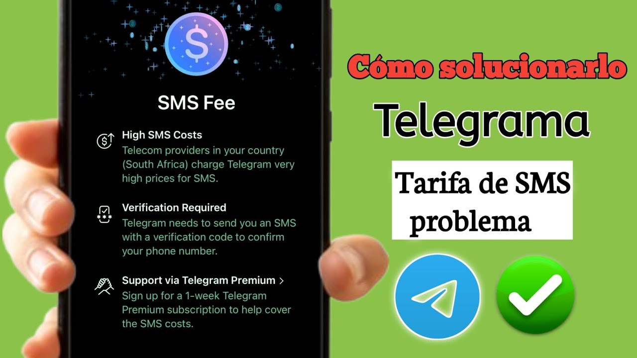 Cómo solucionar el problema del SMS con código de Telegram / tarifas de ...