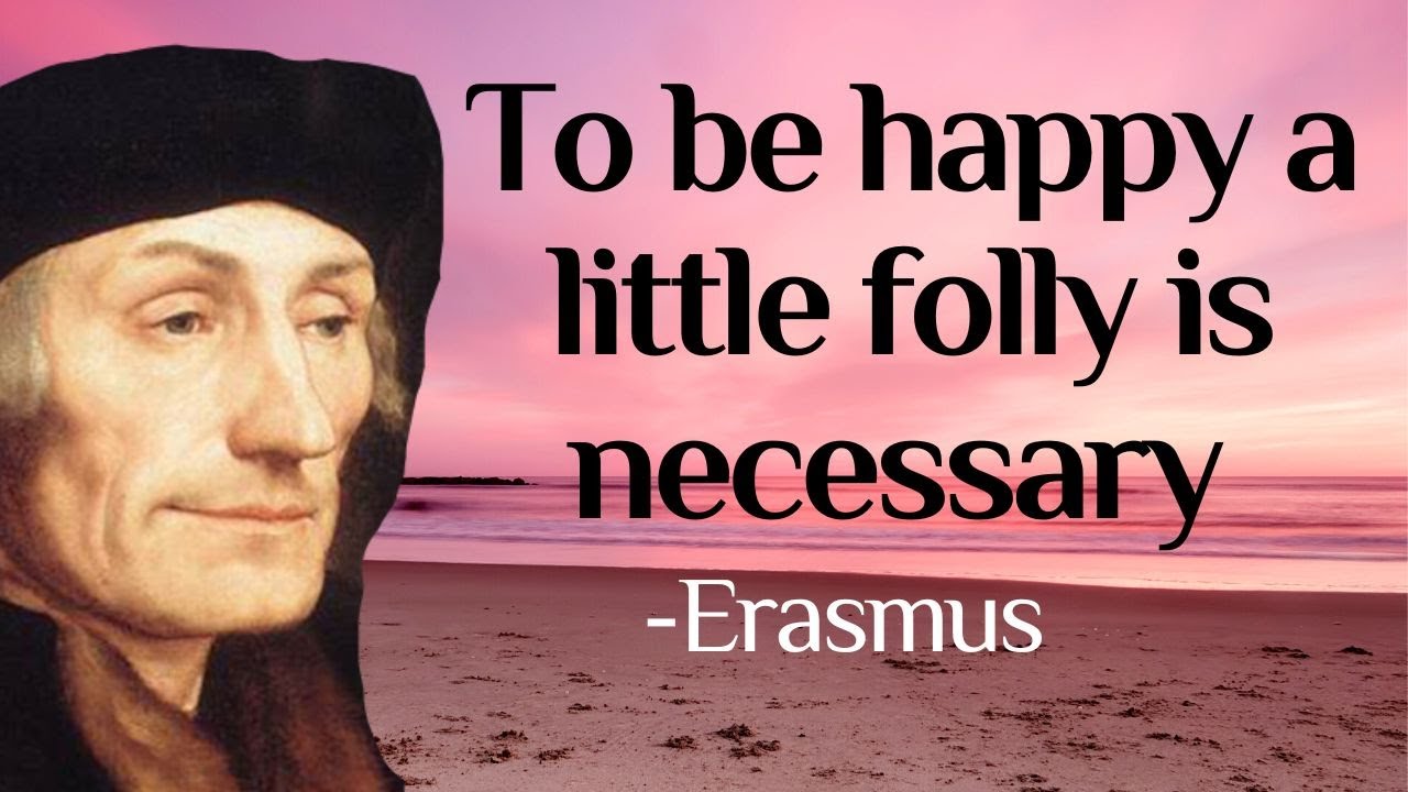 Erasmus philosophy - YouTube