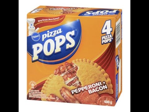 Pepperoni And Bacon Pilsbury Pizza Pops 2017 - YouTube