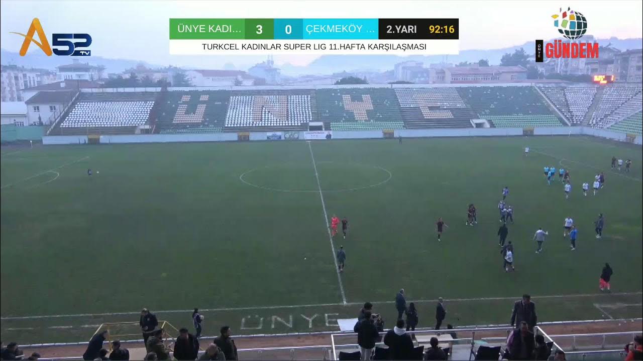 KADINLAR SUPER LIG 11.HAFTA KARŞILAŞMASI - YouTube