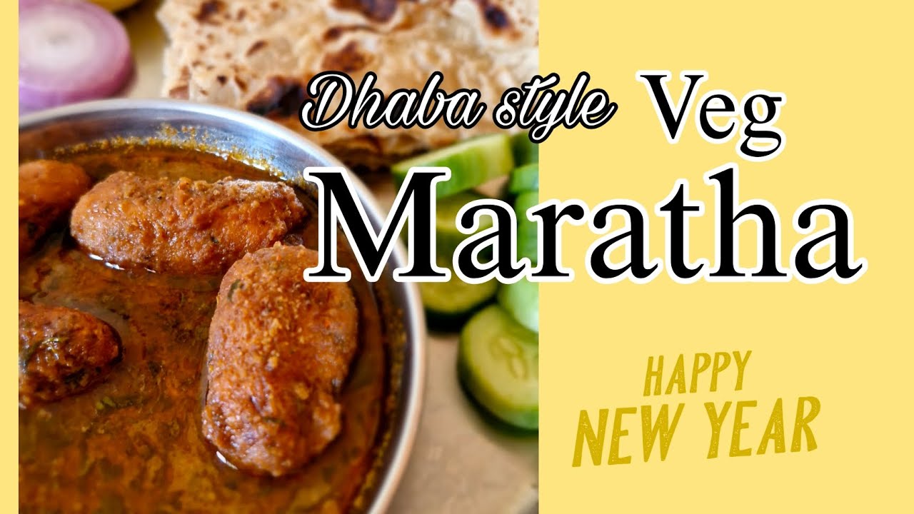 Dhaba style Veg Maratha | Easy homemade recipe| Veg Maratha Gharelu ...