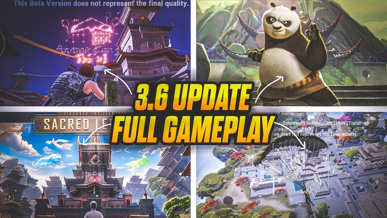BIGGEST BGMI 3.6 UPDATE COMPLETE GAMEPLAY ⚡ NEW FEATURES, NEW MODE ...
