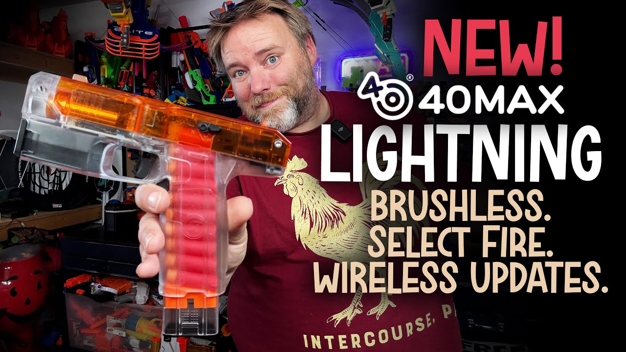 40MAX made a brushless blaster?! The Lightning from AIT TOY & 40MAX ...