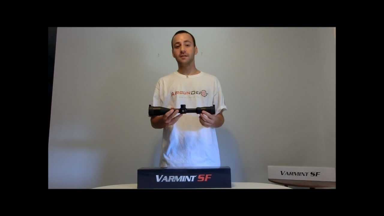 Airgun Depot Product Spotlight: Hawke Varmint 3-12x44 SF Scope - YouTube