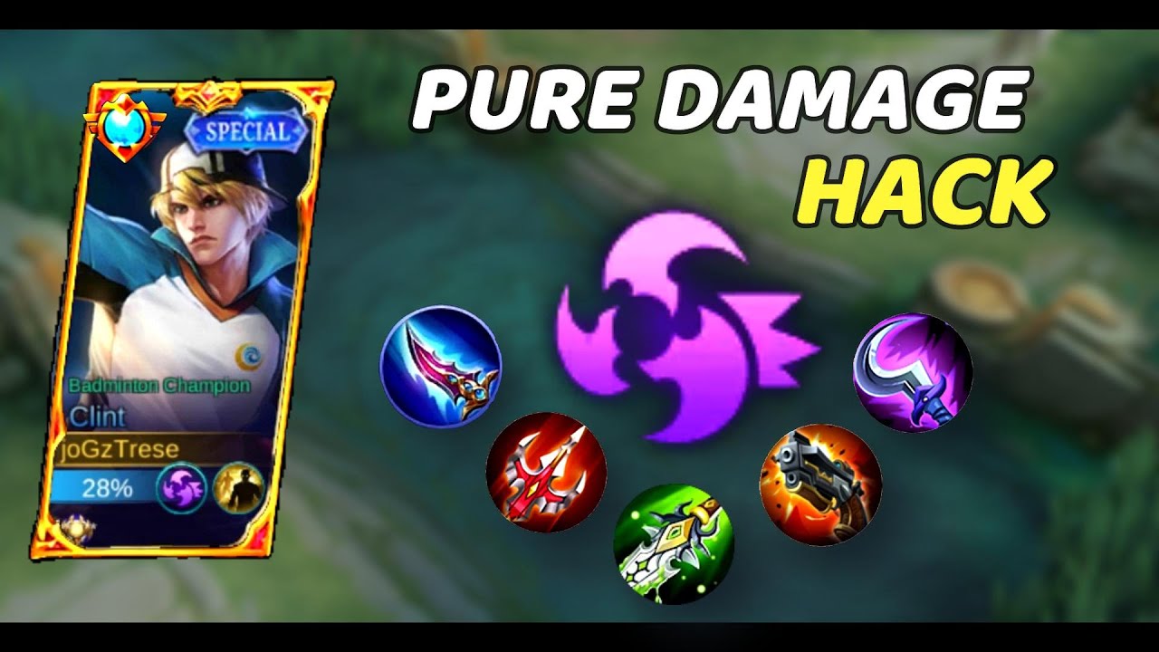 CLINT DAMAGE HACK ITEM 100% SURE WIN IN RANK GAME (TRY THIS BUILD ...