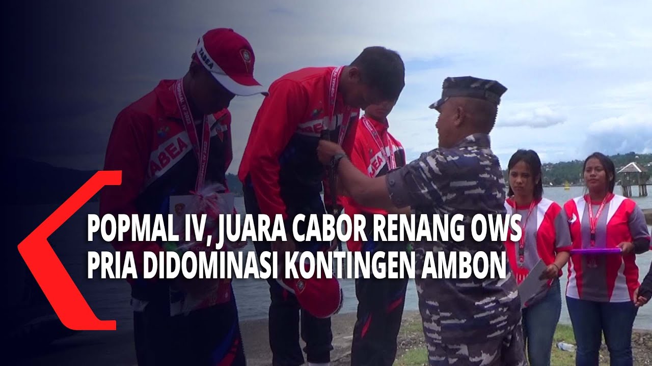 POPMAL IV : Cabor Renang Nomor OWS 3000 Meter Pria didominasi Kontingen ...