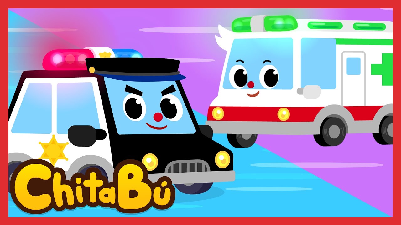 ¡Vamos, Patrulla y Ambulancia! | Canciones Infantiles | #ChitaBú - YouTube