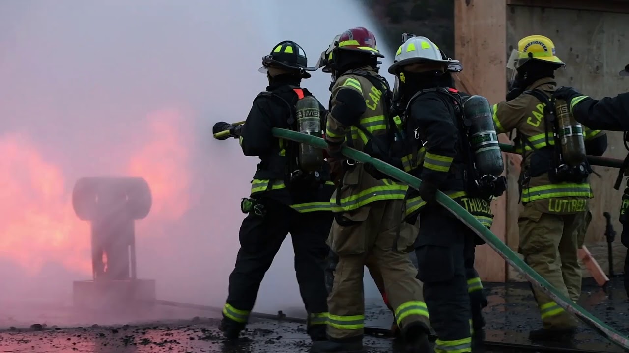 Natural Gas Fire Training - YouTube
