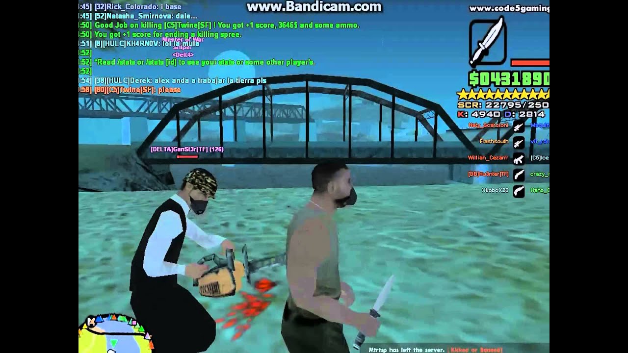 GTA Samp Code 5 Server Resurrection -Syai **** - YouTube