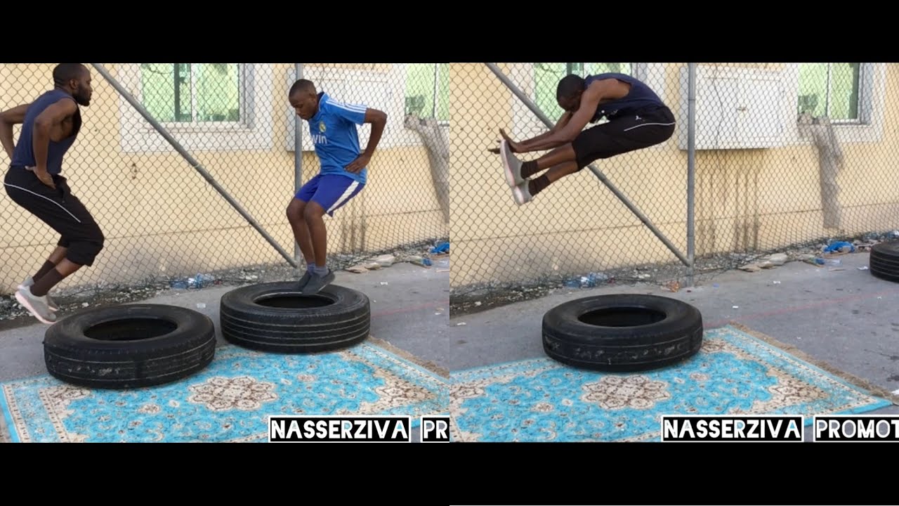 Morning Jumping Exercises with Tyre | You can improve your stamina and ...