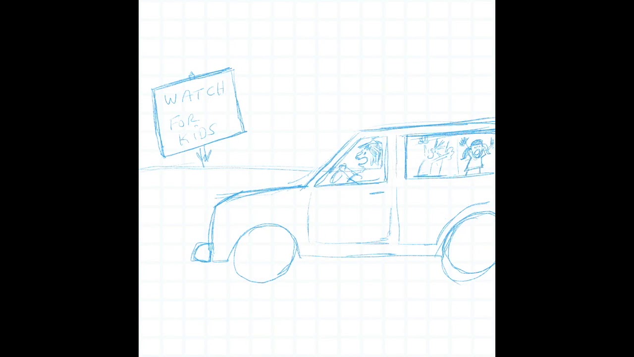 How to draw WATCH FOR KIDS cartoon - YouTube