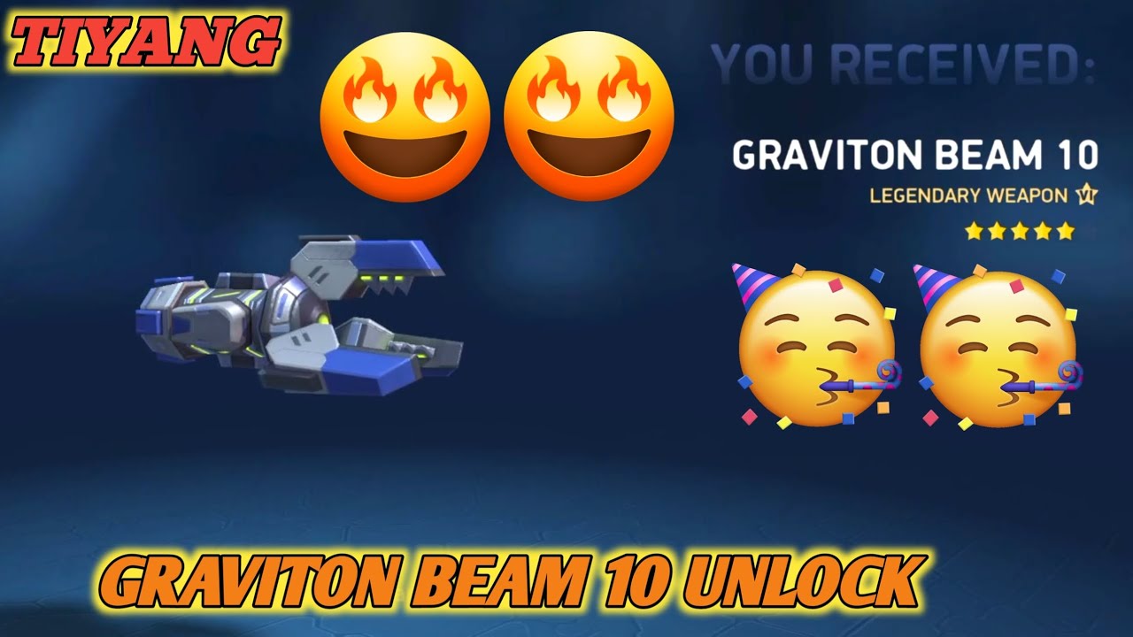 Legendary Weapon- Graviton Beam 10 Unlock | Mech Arena - YouTube