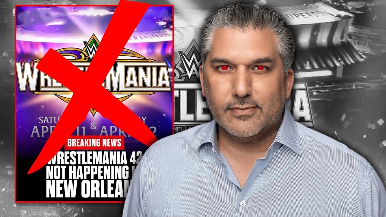 WWE CANCELS WrestleMania 42 in New Orleans!? | WWE is LOST | James ...