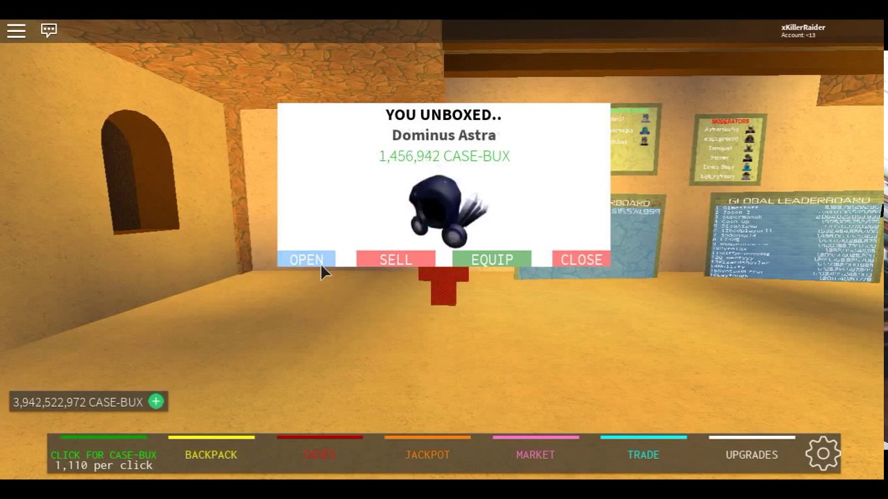 Case Clicker Opening + 3k Robux Winner - YouTube