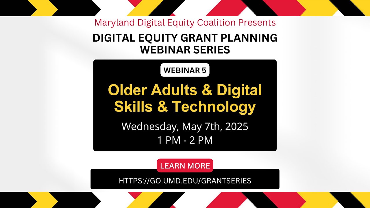 Older Adults & Digital Skills & Technology - YouTube