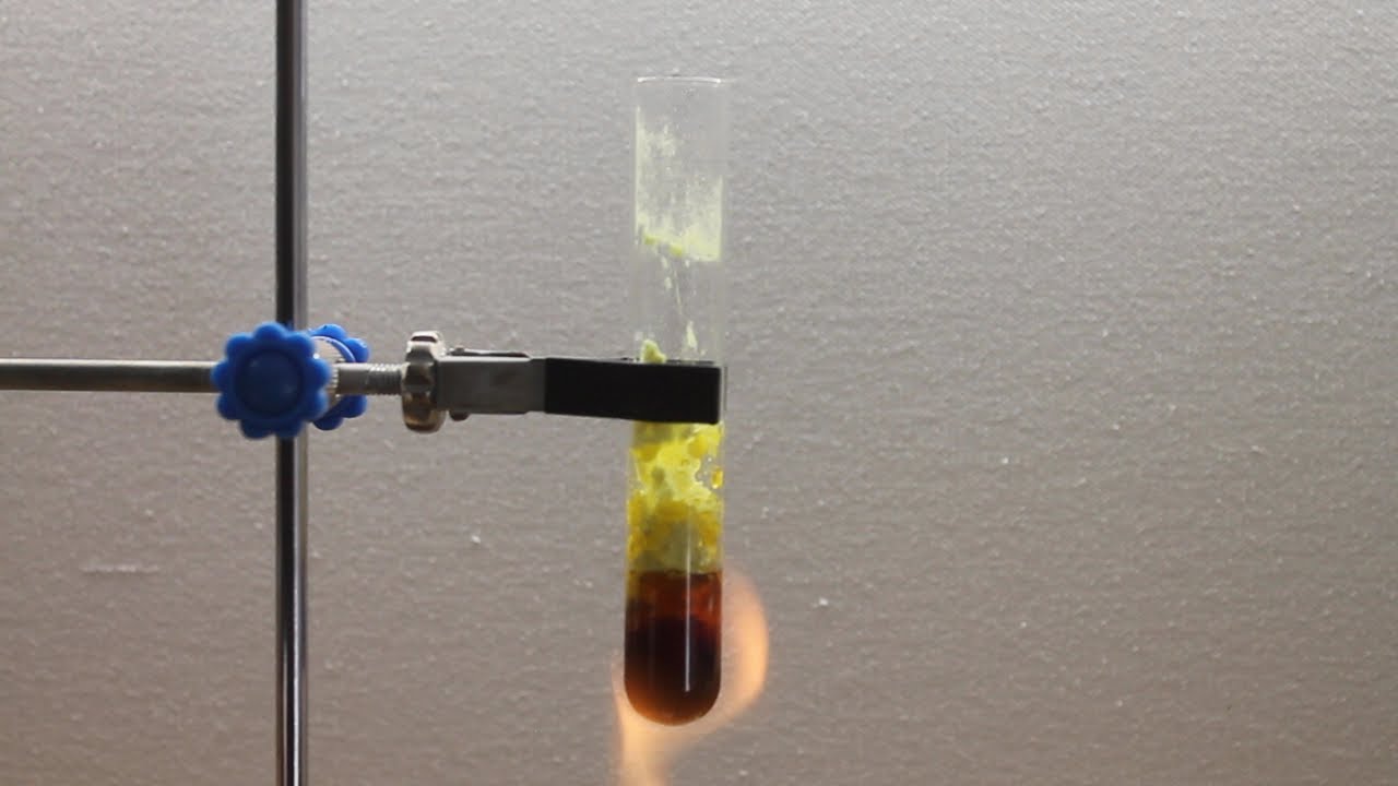 Making a Polymer from Sulphur! - YouTube