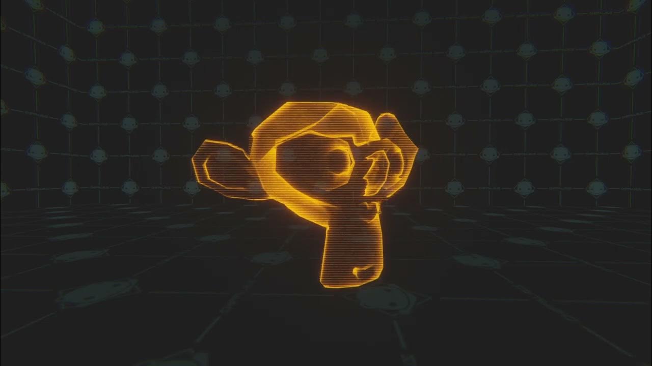 Hologram Object-Locked Screen-Space UV Scan lines and Distortion - Unity URP - YouTube