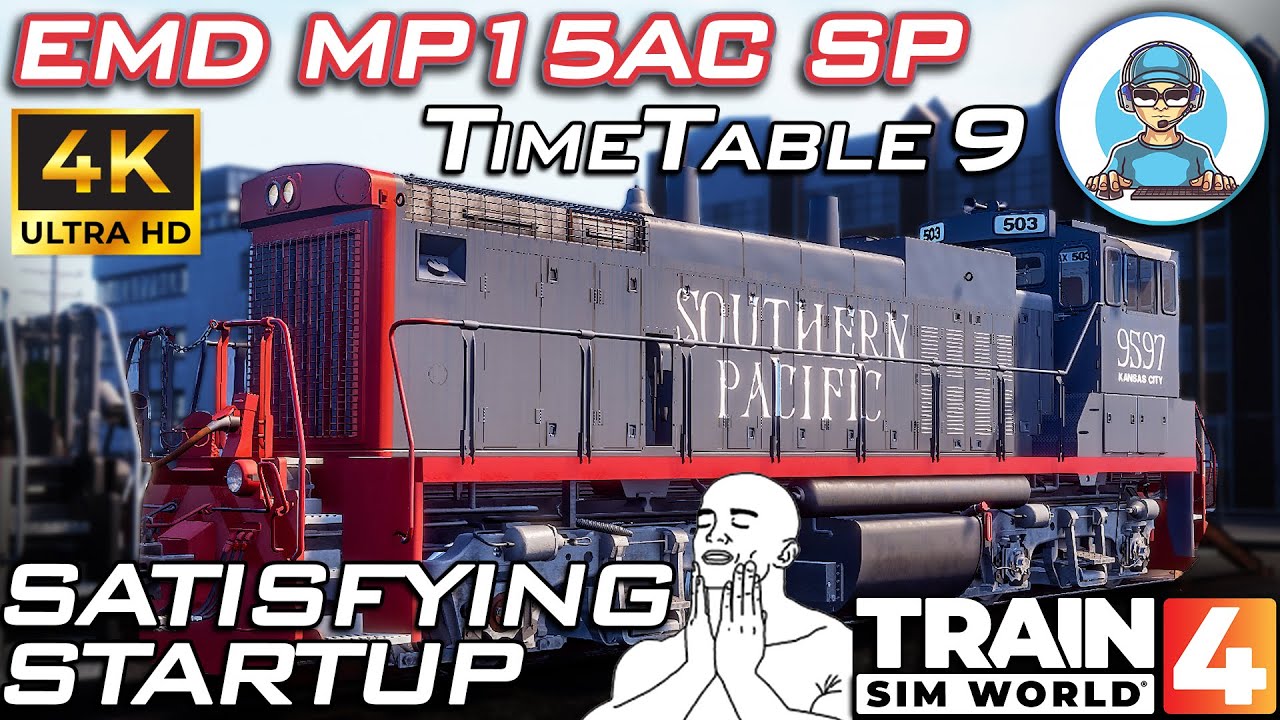 EMD MP15DC SP Satisfying Startup & Service #9 - YouTube