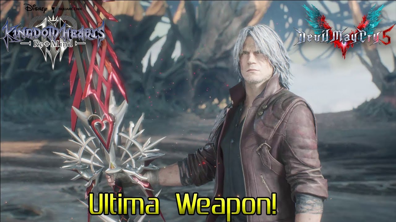 Devil May Cry 5 Mods: Dante steals Ultima Weapon and Kingdom Key from ...
