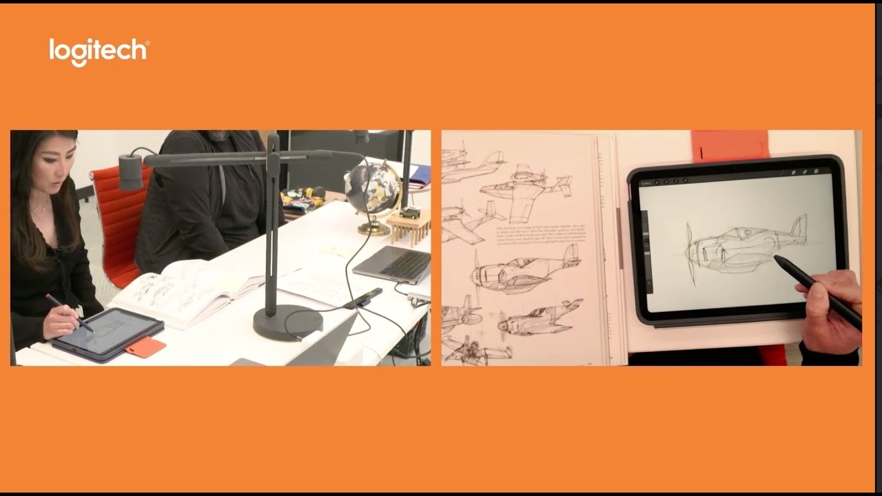 Logitech Reach Drawing Demonstration - YouTube