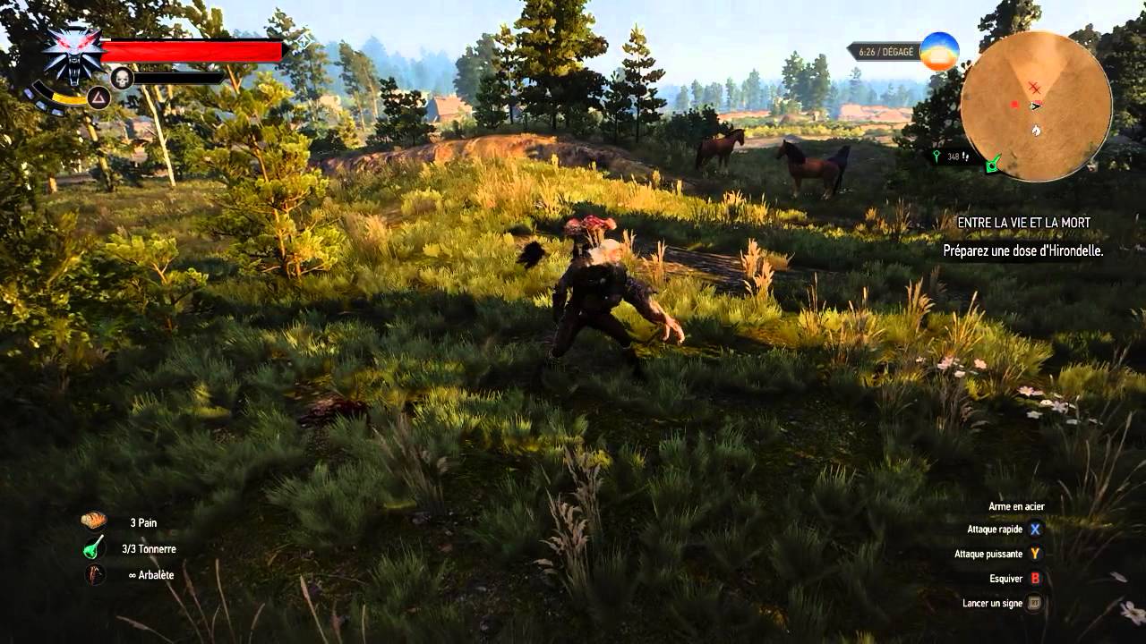 The Witcher 3 : l'exp et le leveling - YouTube