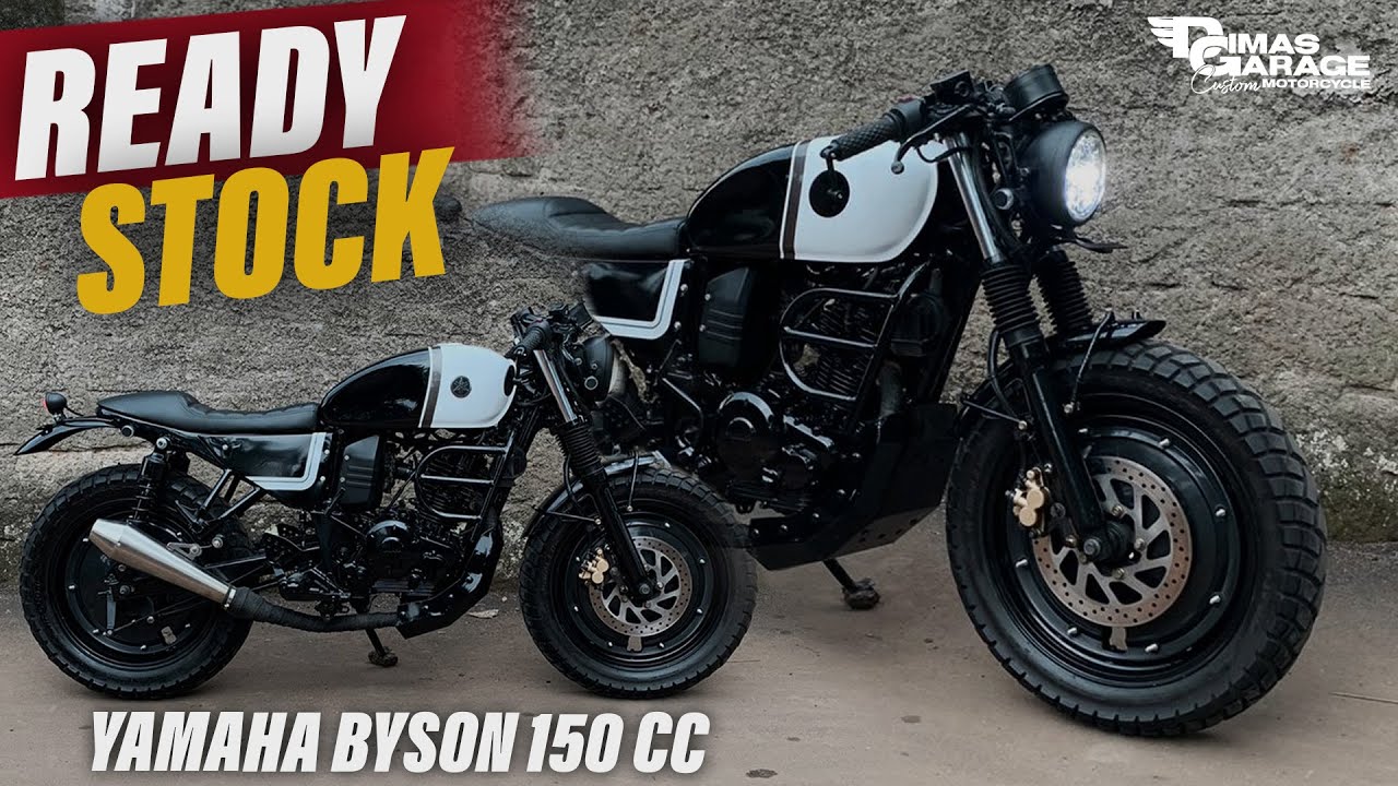 FOR SALE!! Yamaha Byson BRATCAFE #dimasgarage - YouTube