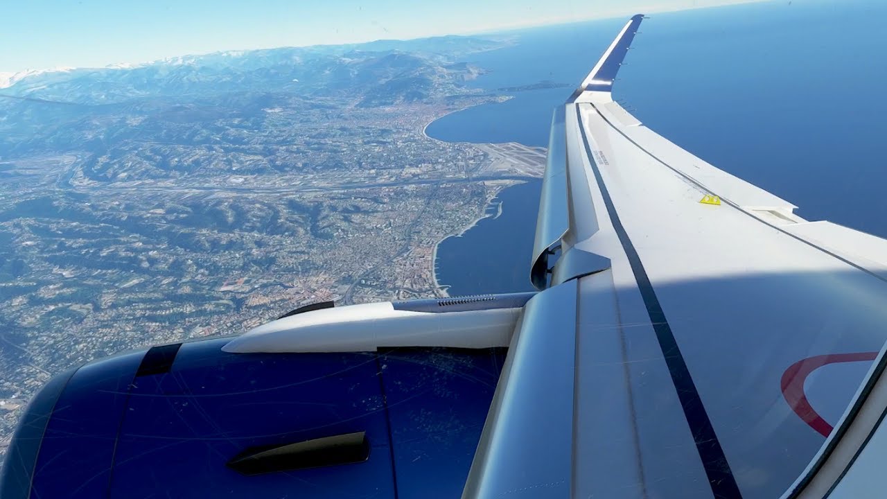 Microsoft Flight Simulator Realistic Airbus A320 Take Off from Nice ...