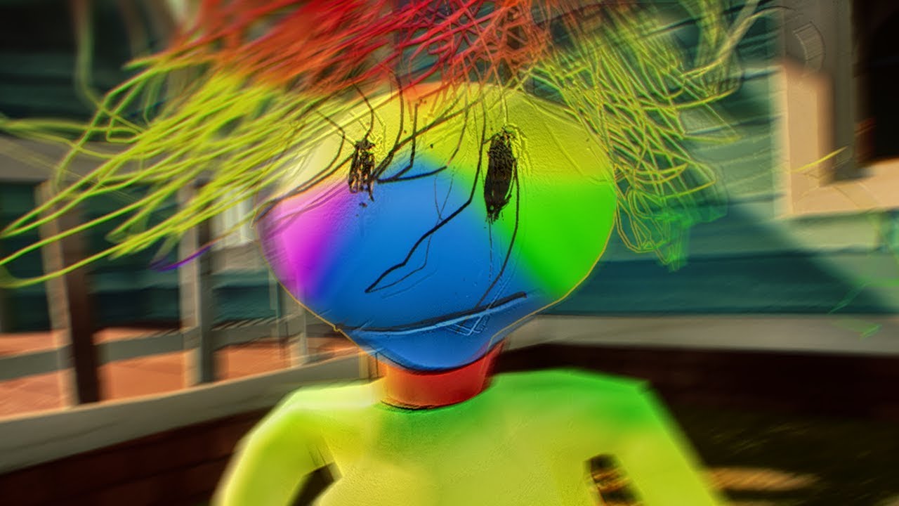 PAINTING PLAYTIME RAINBOW | Hello Baldi's Basics Mod - YouTube