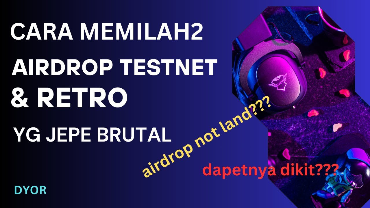 airdrop gak landing2 dapet airdropnya dikit tonton ini - YouTube