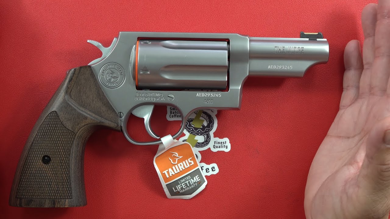 Taurus Judge Executive grade revolver overview - YouTube