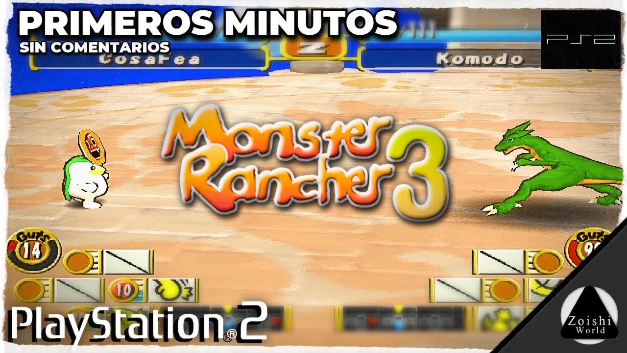 MONSTER RANCHER 3 (2001) | PRIMEROS MINUTOS (PS2) - YouTube