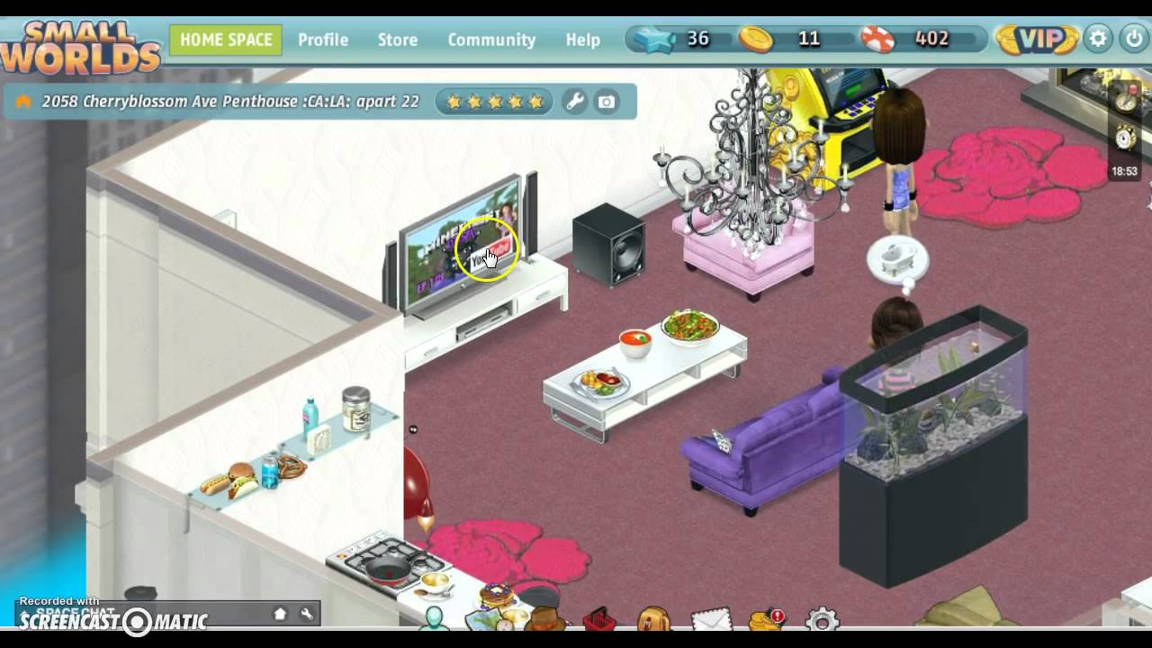 SMALLWORLDS HOUSE TOUR+NEW NPC!! - YouTube