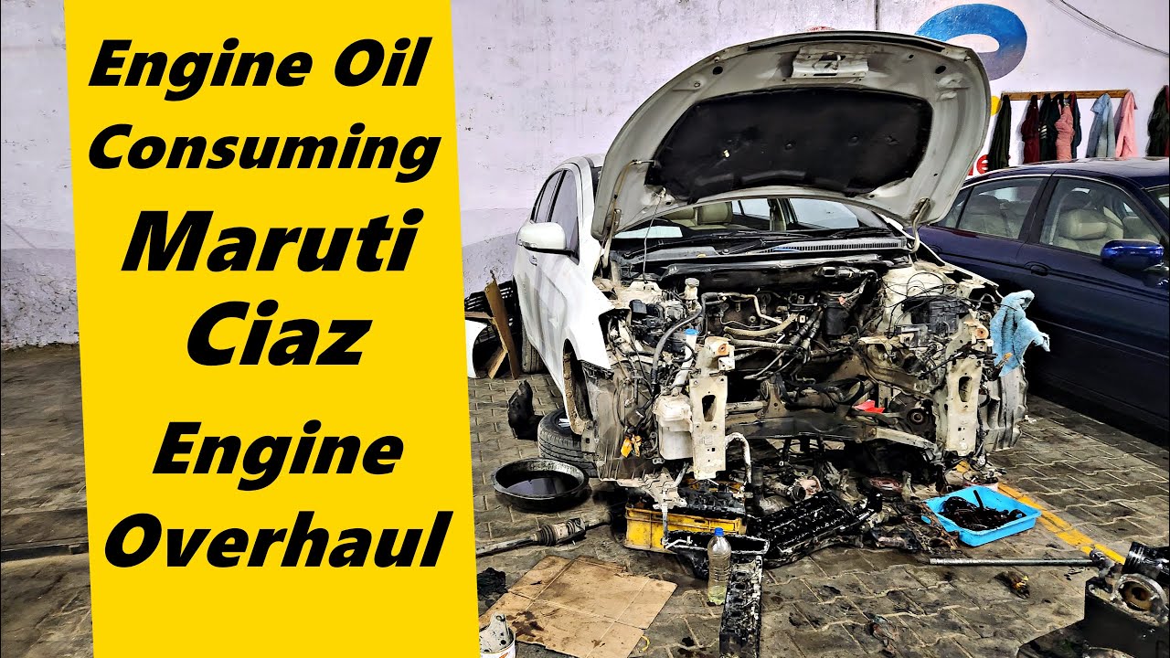 Oil Consuming Maruti Ciaz Diesel Engine Repair | Engine Overhaul - YouTube
