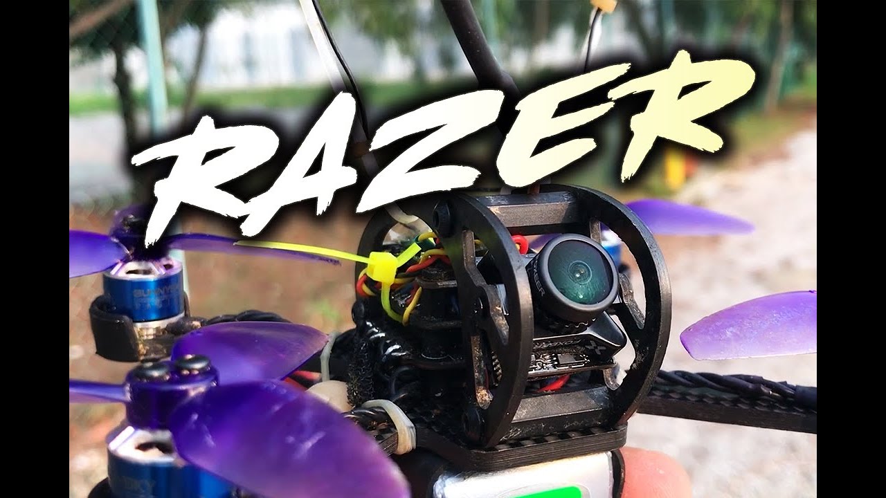 Foxeer Razer Micro Cmos 1.8mm Demo - YouTube