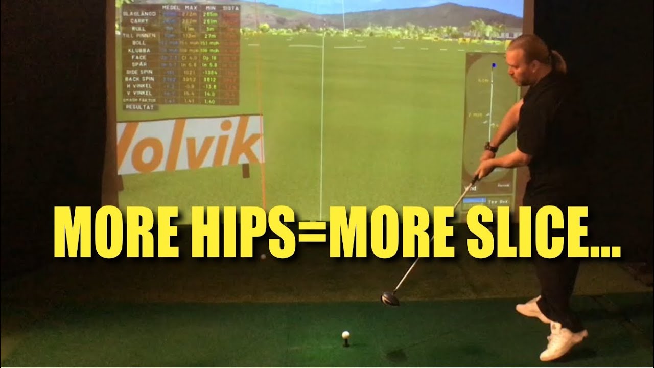 More hips = More slice... Golftip with Marcus Edblad - YouTube