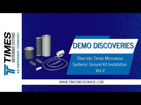 Times Microwave Systems- Ground Kit Installation Vol 2 - YouTube