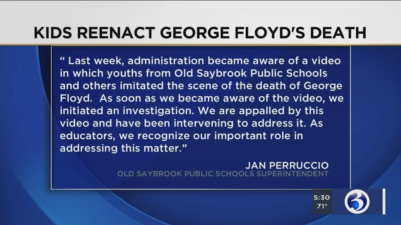 Video: Video seen on social media shows teens participating in "George ...