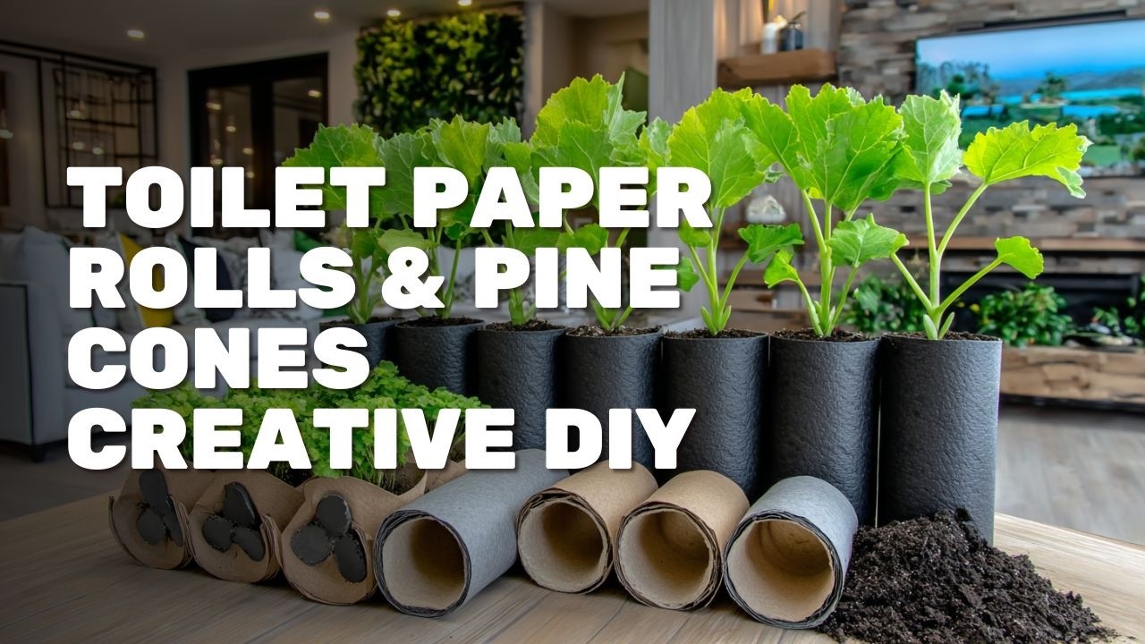 📌🎨 Genius DIY Toilet Paper Roll & Pine Cone Crafts for Home Decor and ...