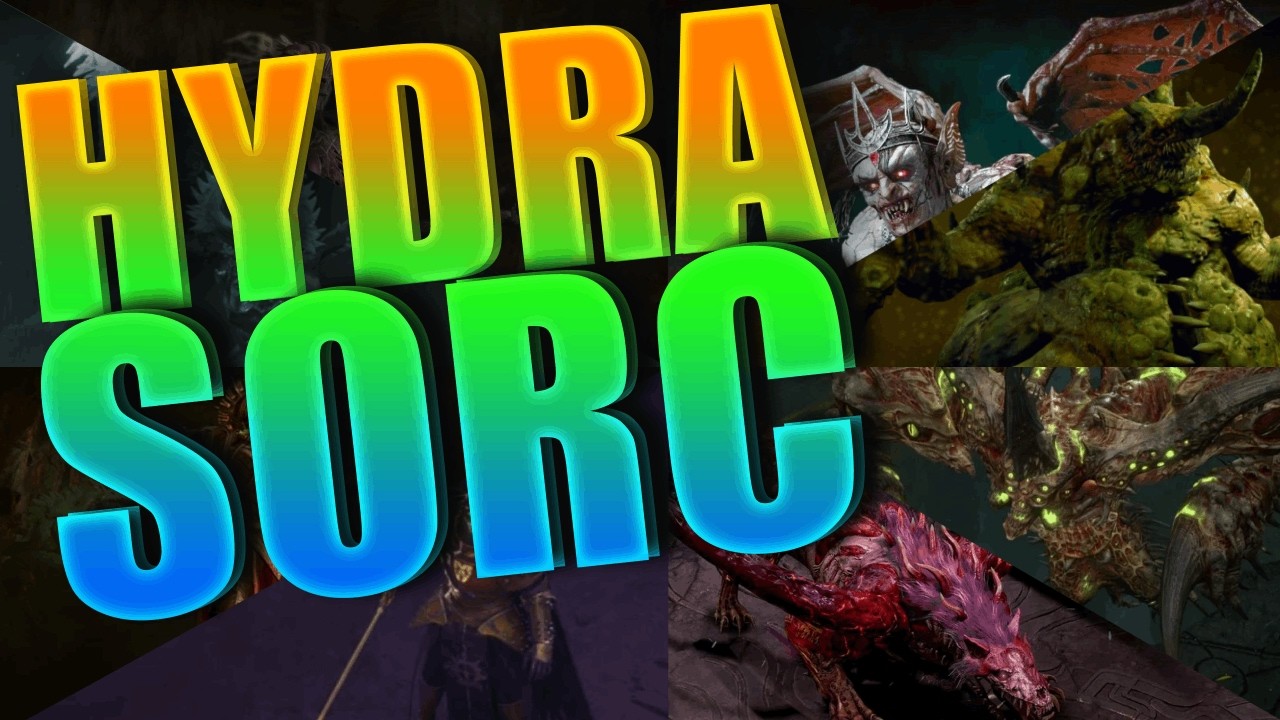 Hydra Sorcerer Versus Boss Ladder & Build Guide Season 9 PTR Diablo 4 ...